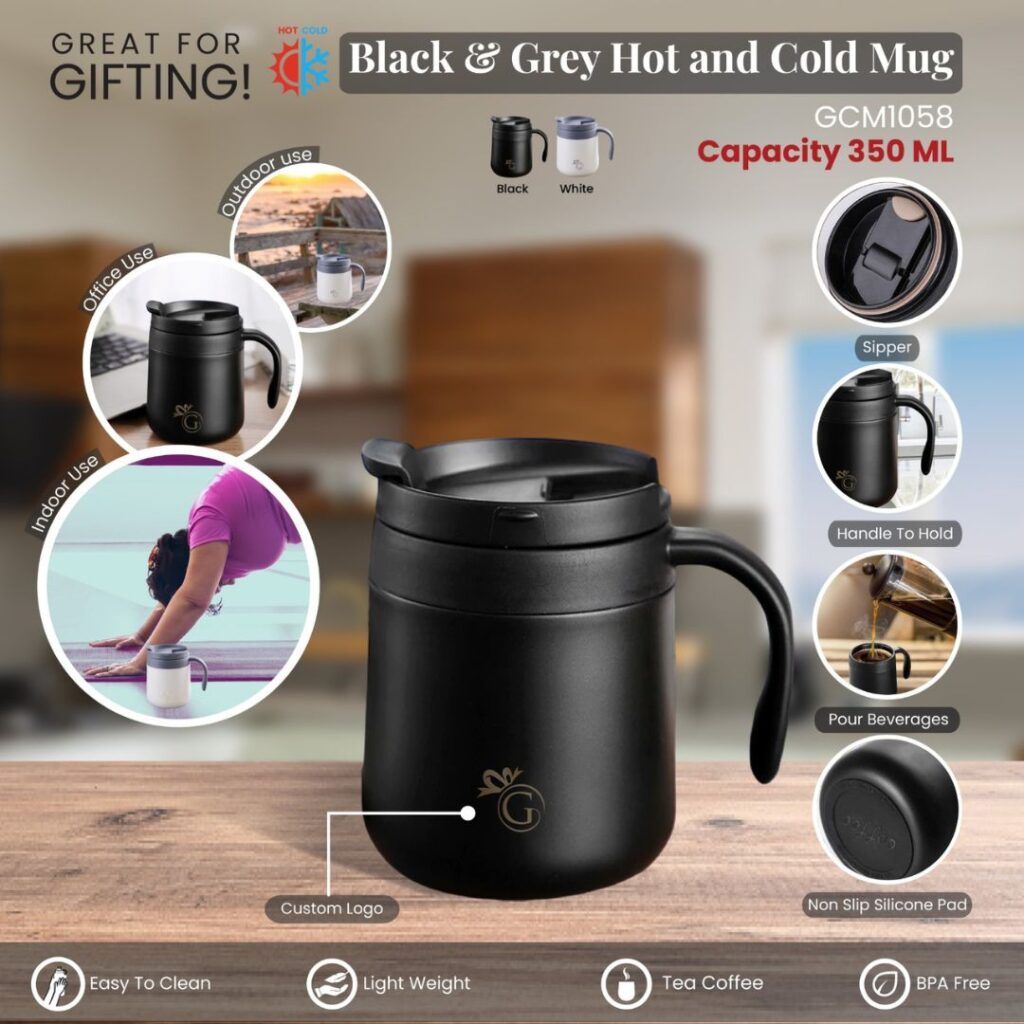 Hot and Cold Mug 350ml GCM1058 - Perfect Sipper Mug