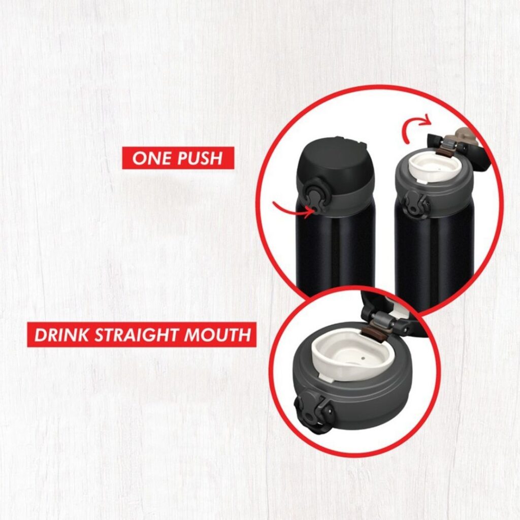 Push Button Sipper Bottle GF414 - Stay Hydrated On-the-Go