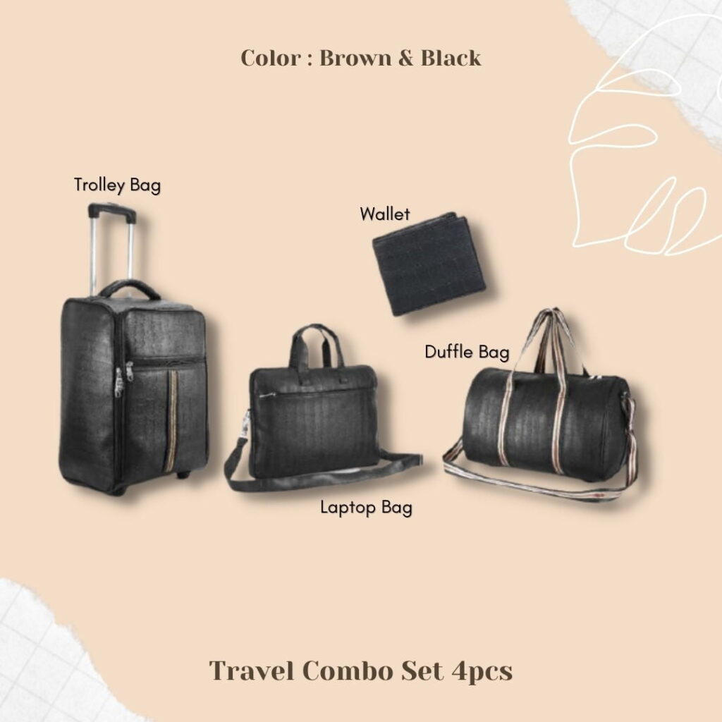 Travel Combo Set 4pcs - Perfect Companion for Your Next Trip